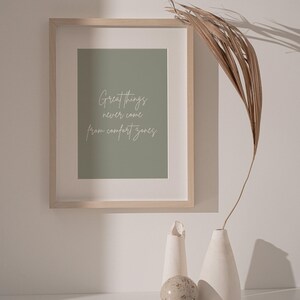 Sage Green Wall Art, Sage Green Print, Sage Green Decor, Printable Sage ...