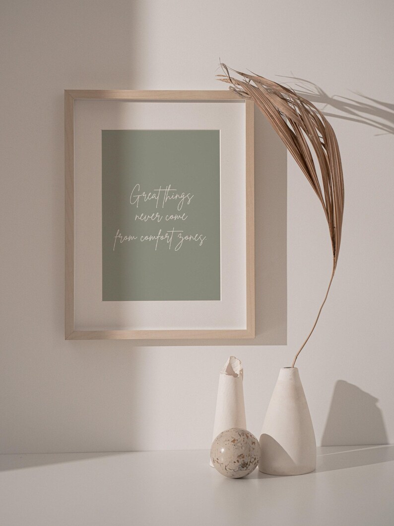Sage Green Wall Art, Sage Green Print, Sage Green Decor, Printable Sage ...
