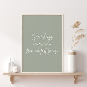 Sage Green Wall Art, Sage Green Print, Sage Green Decor, Printable Sage ...