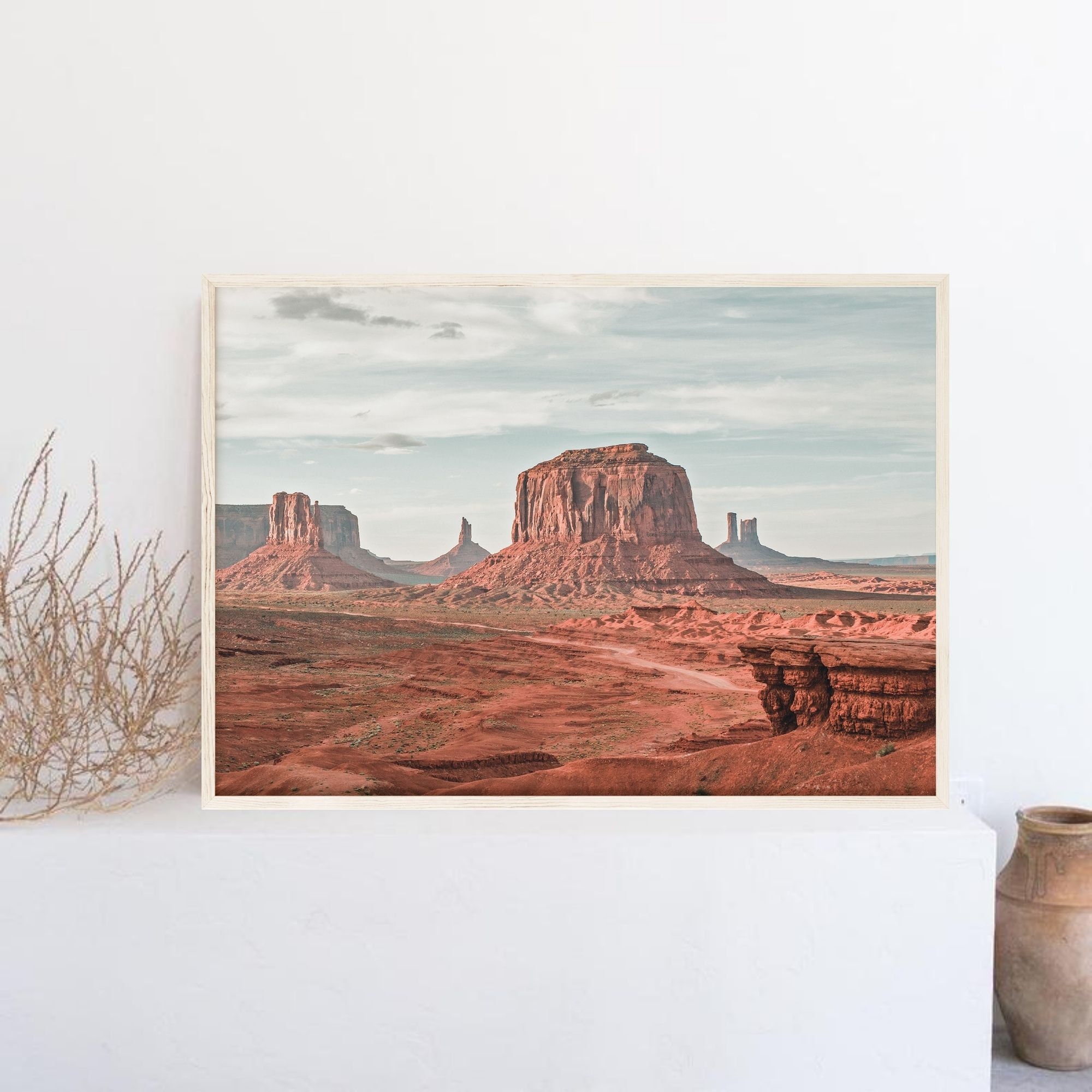 Arizona Desert Landscape Print Desert Printable Poster | Etsy