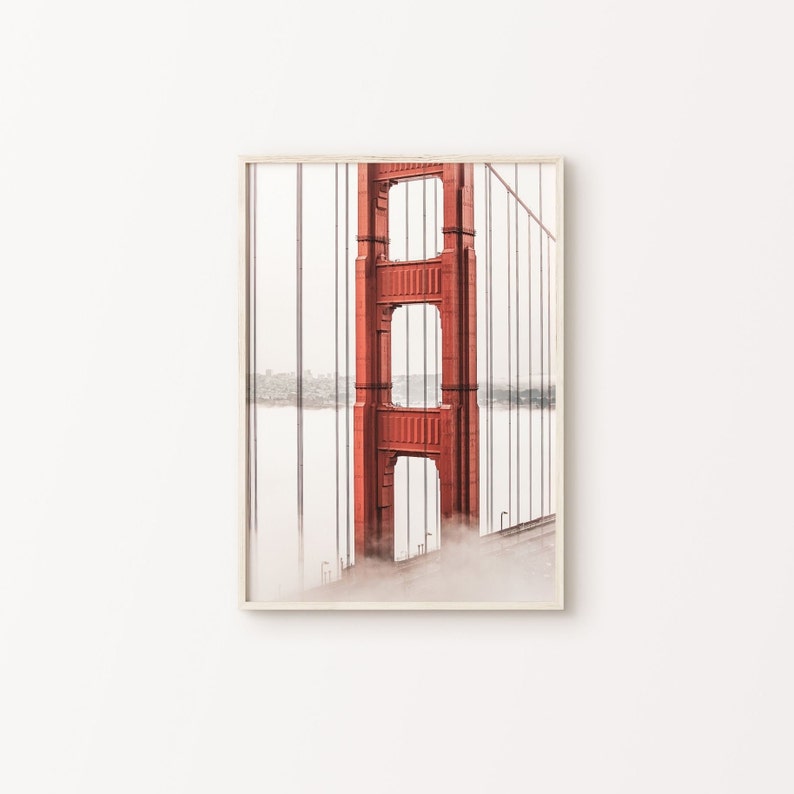 Printable Golden Gate Bridge Photography San Francisco | Etsy