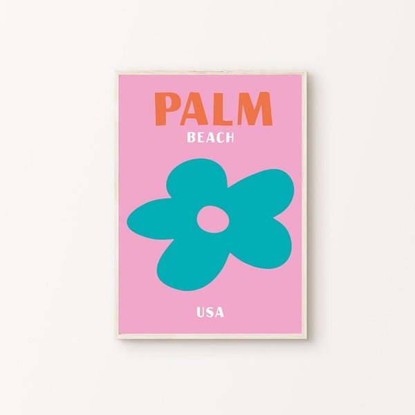 Preppy Palm Beach Room Decor - Etsy