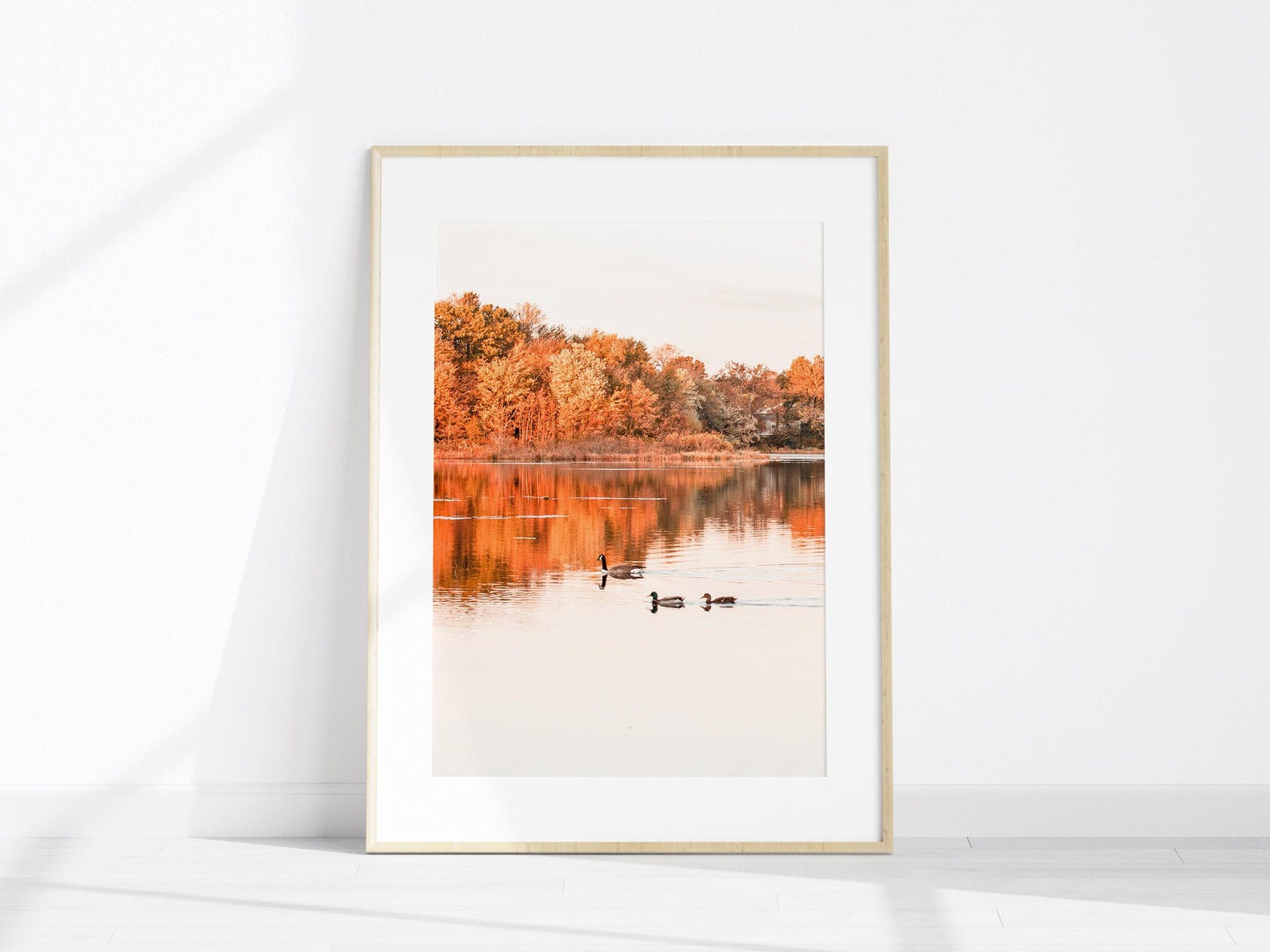 Printable Fall Set of 6 Prints, Autumn 6 Pieces Large Wall Art, Fall ...