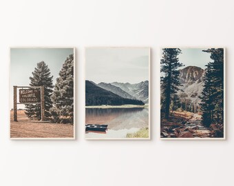 Colorado Wildlife Field Guide Print CO Outdoors Flora Fauna Wall Art - Etsy