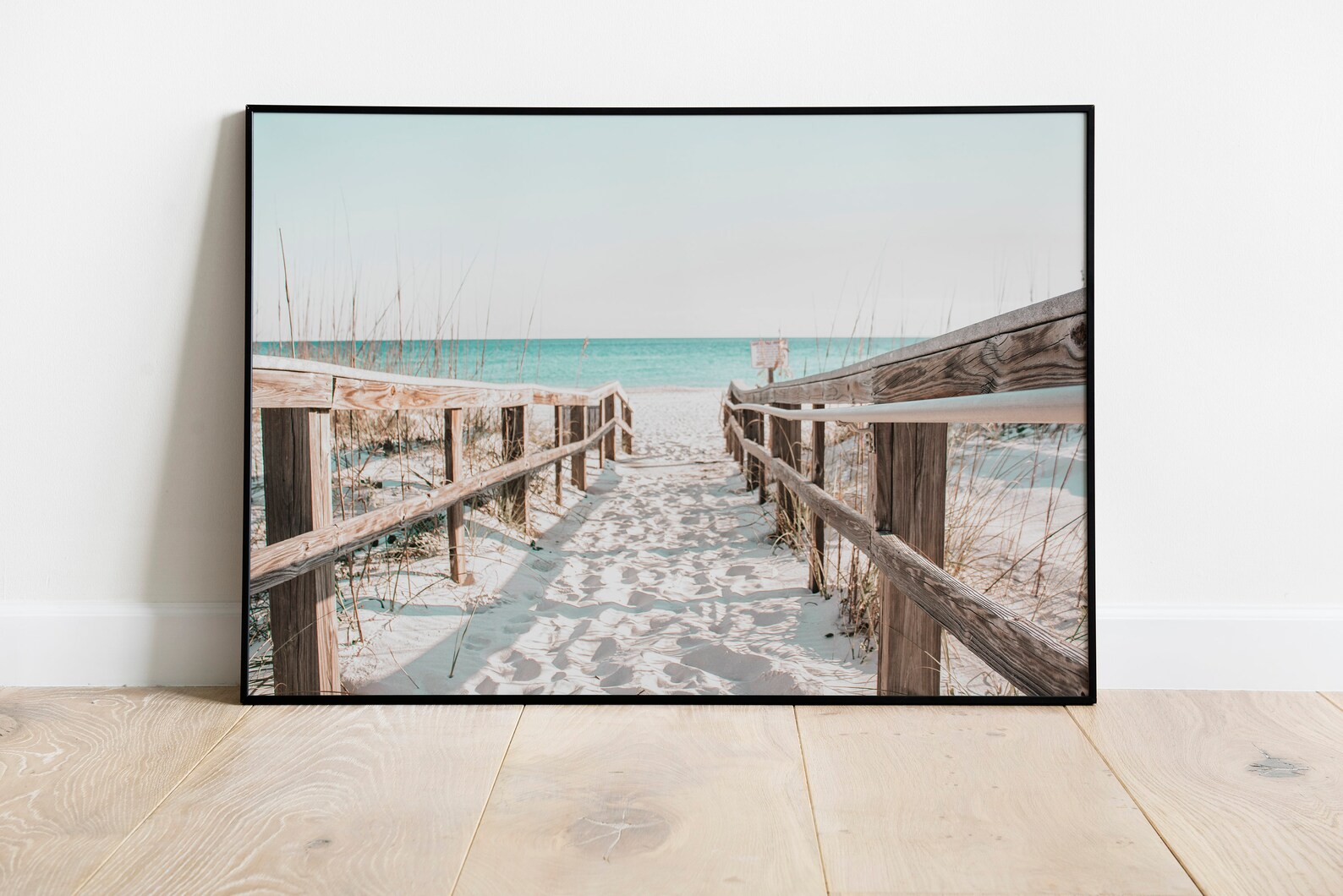 Printable Landscape Beach Photography Ocean Print Sand Dunes | Etsy