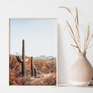 Set of 2 Desert Western DIGITAL Prints, Arizona 2 Pieces Large Wall Art ...