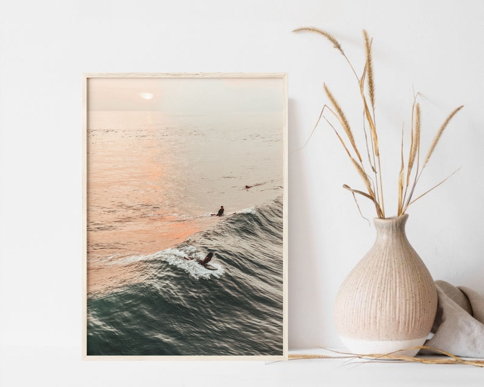 Surf Gallery Wall Set of 6 Prints, Surf DIGITAL Poster, Ocean 6 Pieces ...