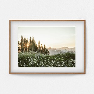 Printable Wildflowers Photography, Nature Landscape Large Wall Art ...