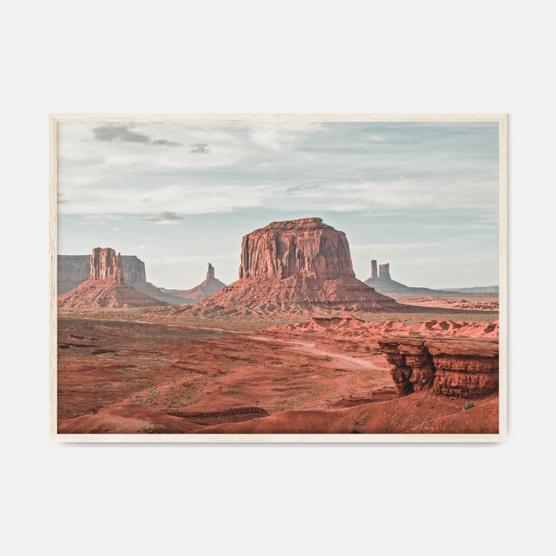 Arizona Desert Landscape Print Desert Printable Poster - Etsy