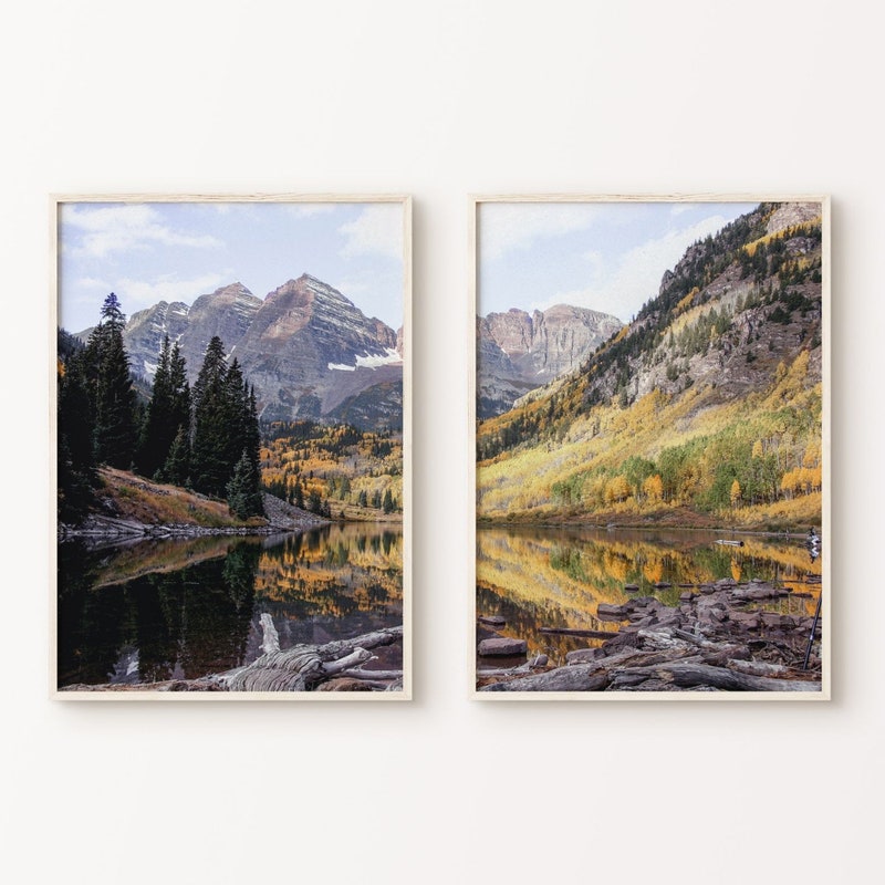 Mountains Poster - Etsy