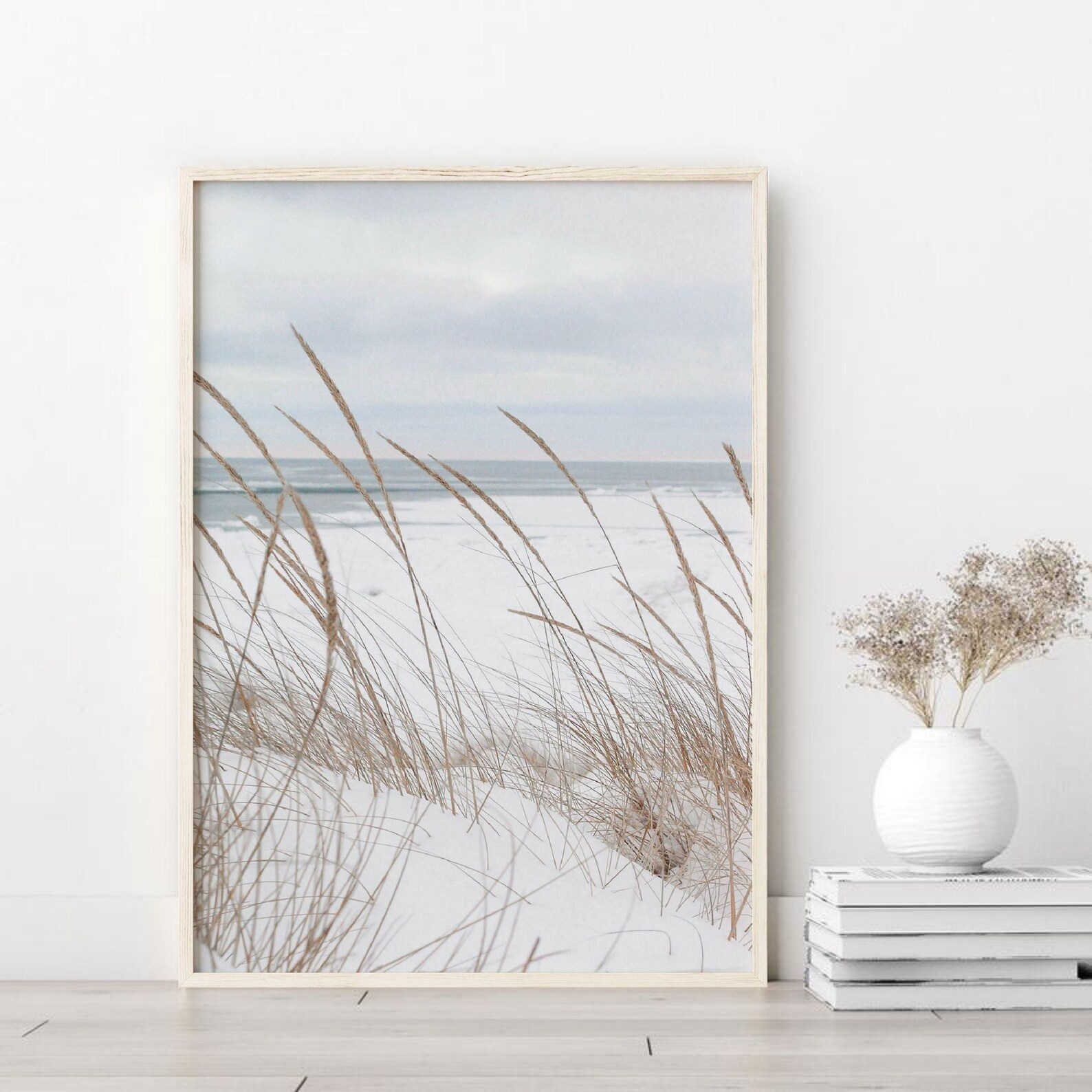 Boho Gallery Wall Set of 6 Digital Prints, Aerial Beach Print Set ...