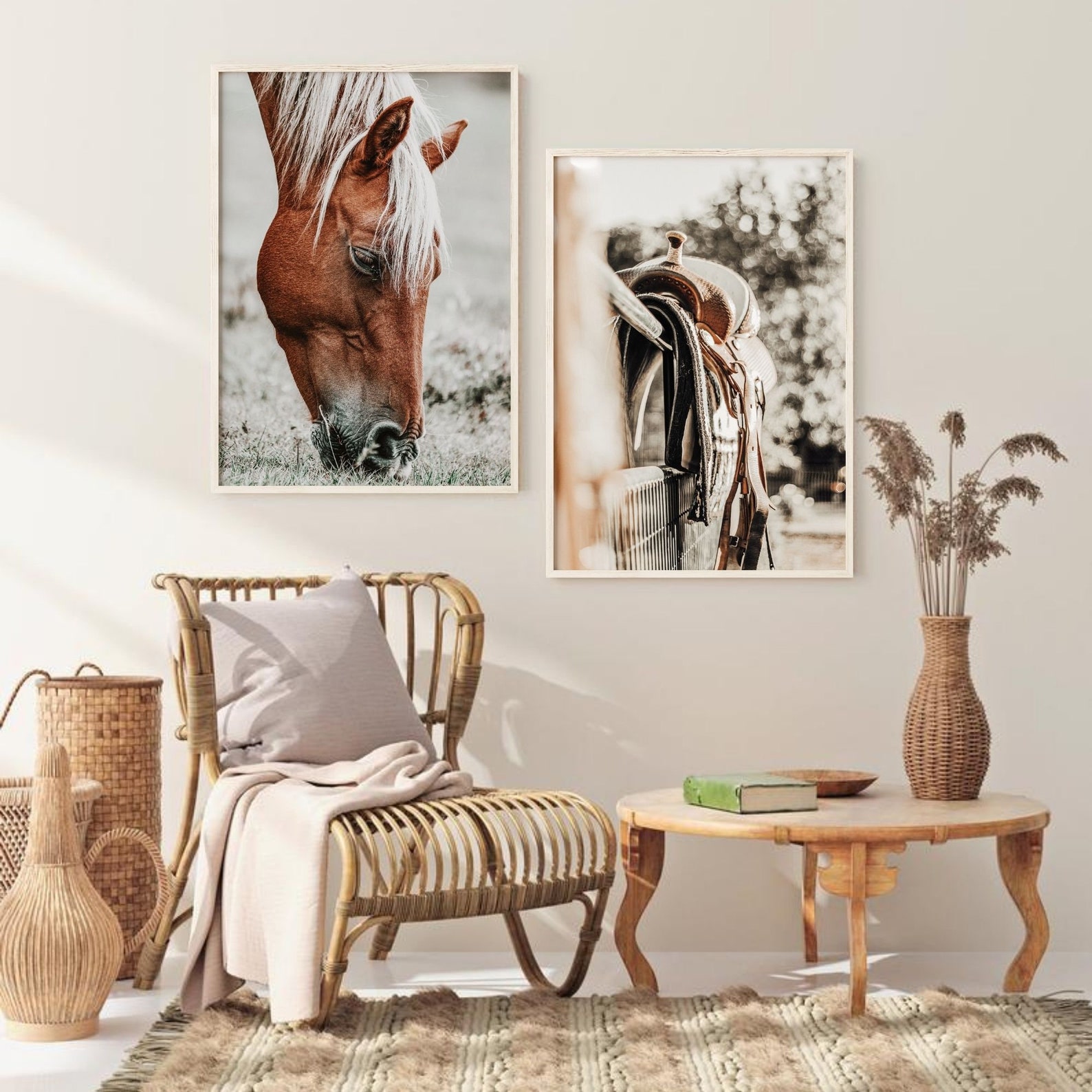 Boho Western Set of 2 Prints DIGITAL Southwest Farmhouse 3 - Etsy