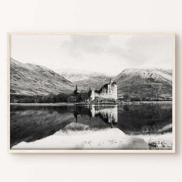 Scotland Castle Poster - Etsy