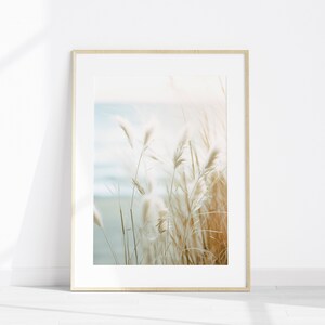 Boho Beach Gallery Wall Set, Printable Coastal 6 Pieces Wall Art, Ocean ...