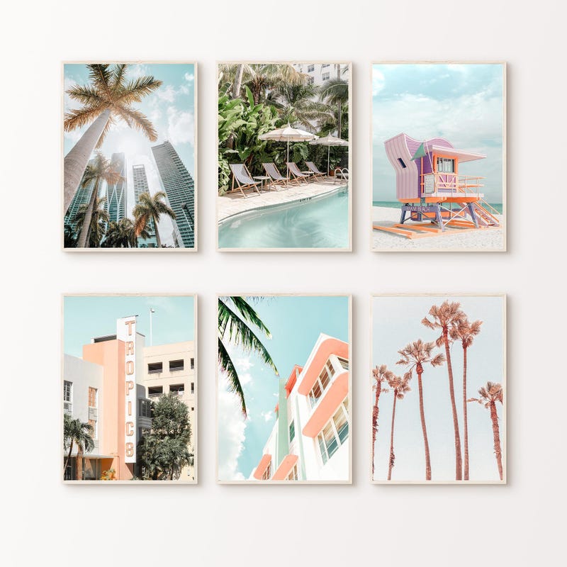 Miami Springs Art - Etsy UK