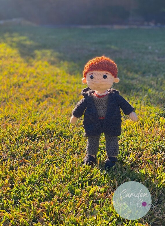 Red-head Wizard Rat Crochet Doll Pattern Amigurumi PDF | Etsy