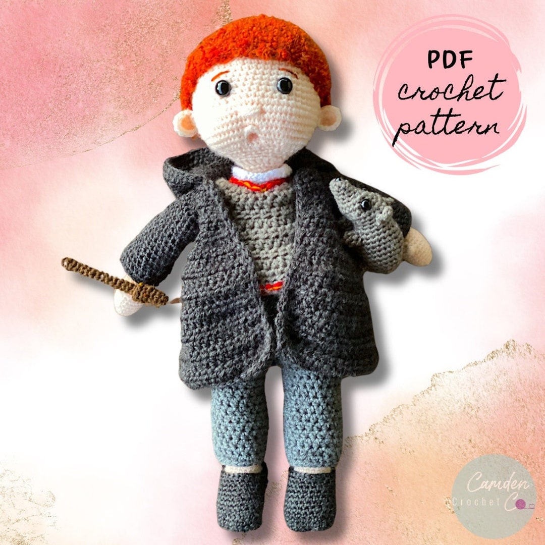 Red-head Wizard Rat Crochet Doll Pattern | Amigurumi | PDF Digital ...