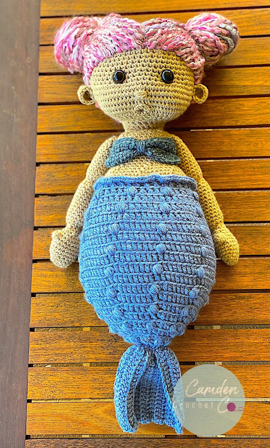 Mermaid Dolly Crochet Pattern Amigurumi PDF Digital - Etsy