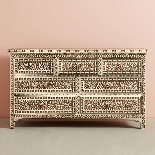 Bone Inlay Dresser - Etsy