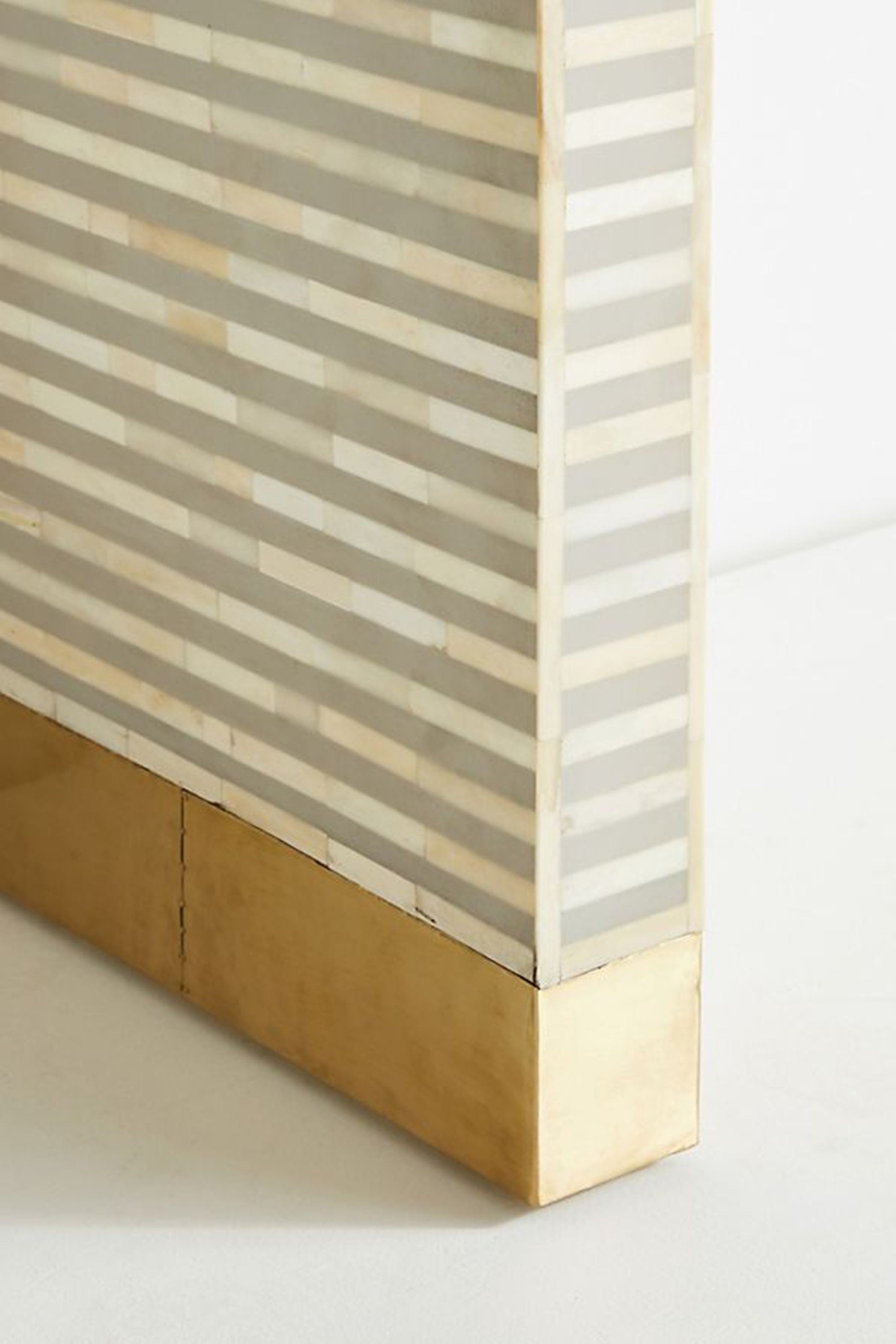 Bone Inlay Waterfall Console Table Grey Waterfall Bone Inlay - Etsy