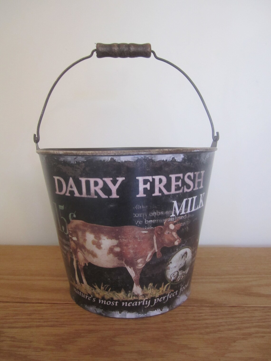Dairy Fresh Milk Pail | Etsy