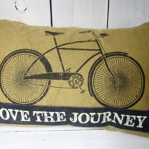 Bicycle Pillow - Etsy