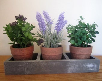 Herb Pots - Etsy