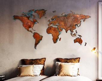 Copper Wall Art - Etsy