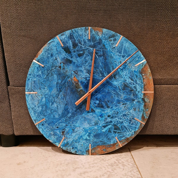 Big Round Clock - Etsy