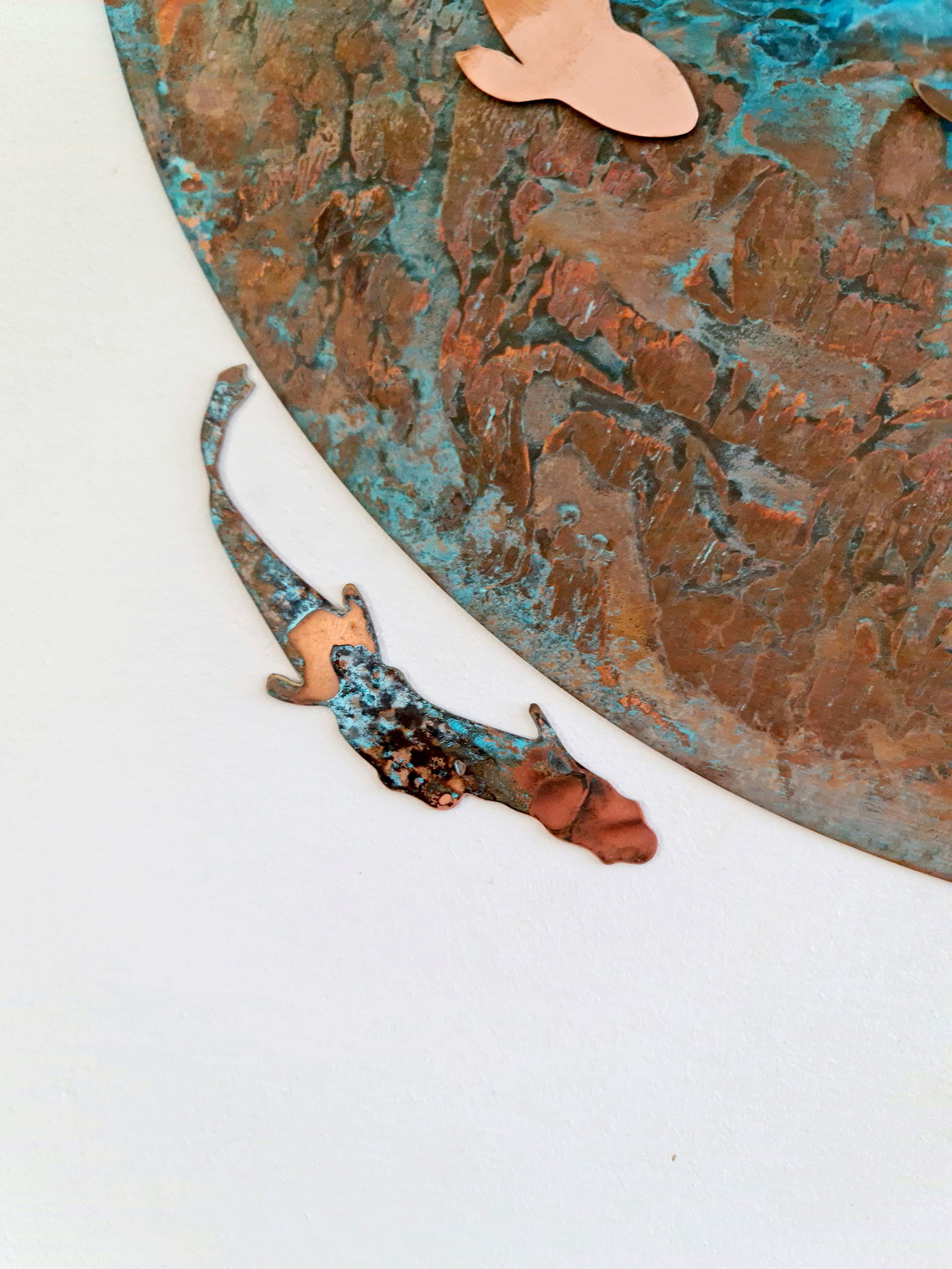 Fish Family Copper Wall Art Metal Wall Decor Koi Fish Wall | Etsy