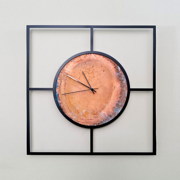 Copper Clock - Etsy