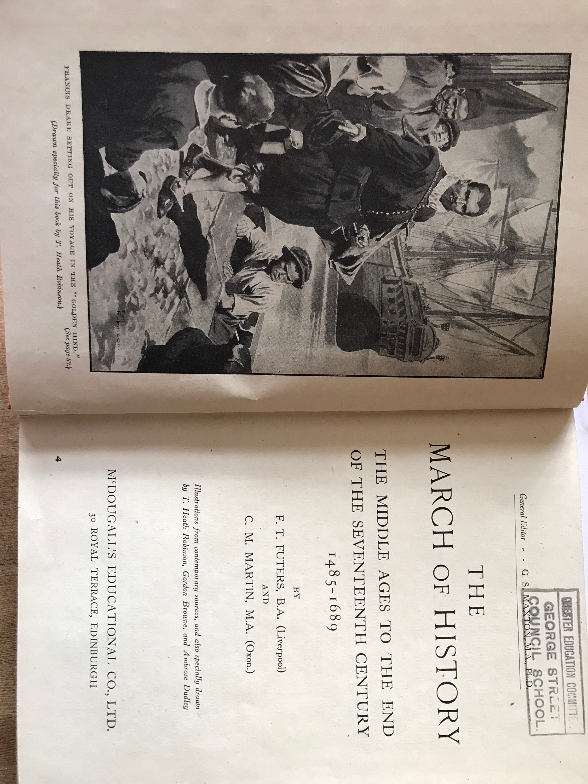 El coy EDUCATIVO de Mc.DOUGALL. Ltd c1937 Edición 'La Marcha de la ...