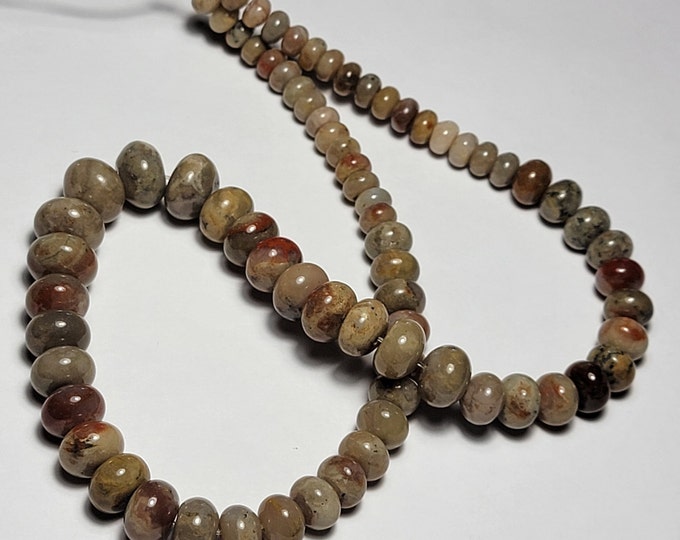 Strand of Coprolite Beads About 16in Fossil DINOSAUR POOP Jurassic 45. ...