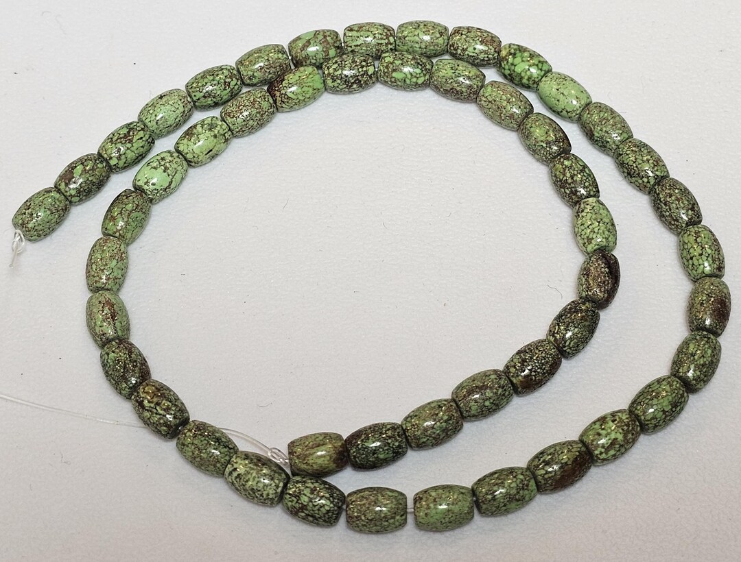 27.8-gram Rare GASPEITE Beads About 16-inch Strand NATURAL Colored ...