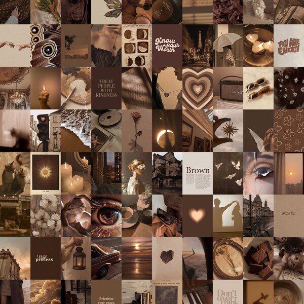 Brown Aesthetic - Etsy