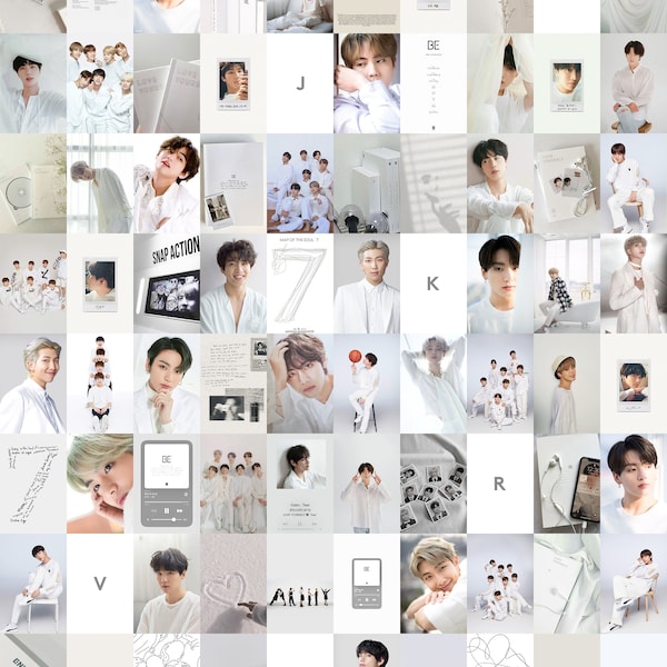 Bts Wall Collage Kit Aesthetic - Etsy