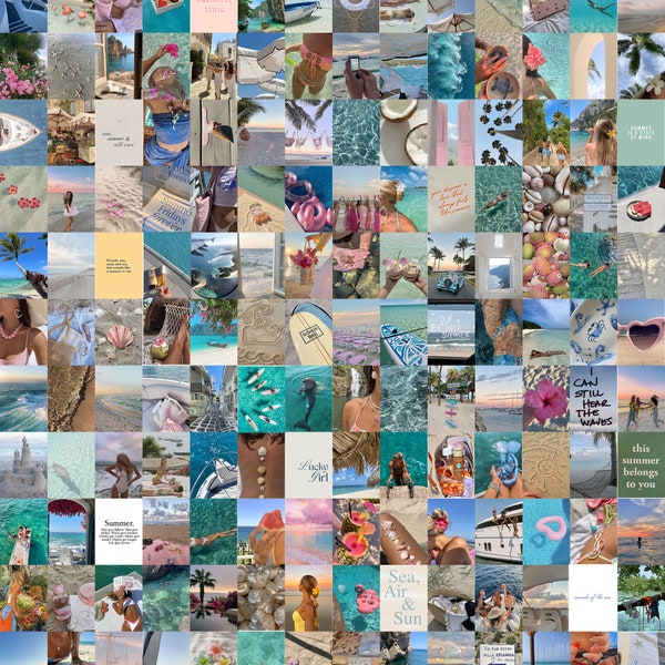 Summer Aesthetic Wall Collage - Etsy