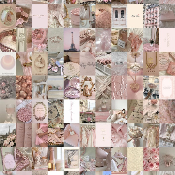 Pink Photo Collage - Etsy