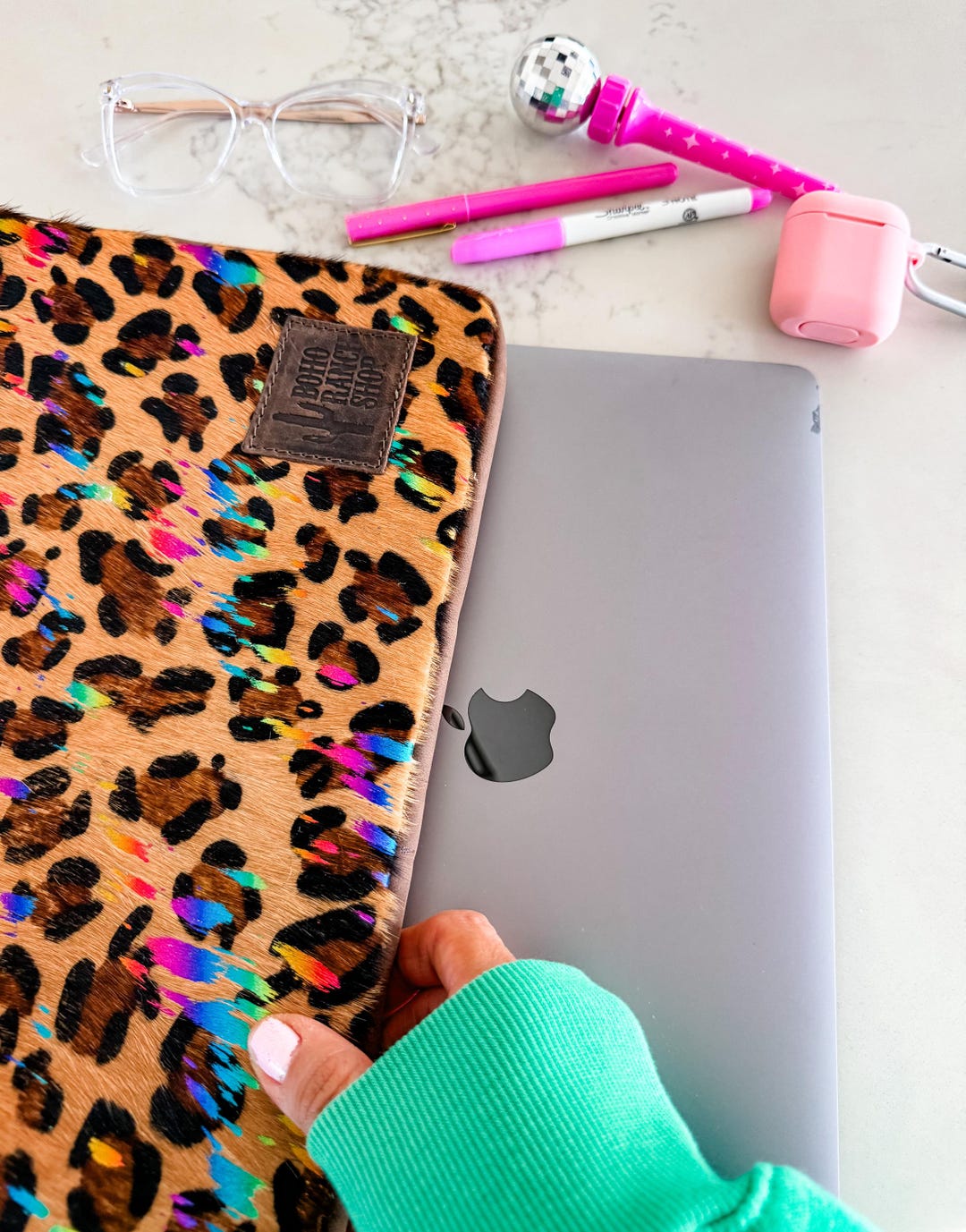 LAPTOP COMPUTER BAG | Small Medium Large Tech Sleeve Western Genuine ...