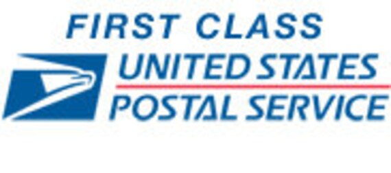 Shipping First Class Mail Label - Etsy