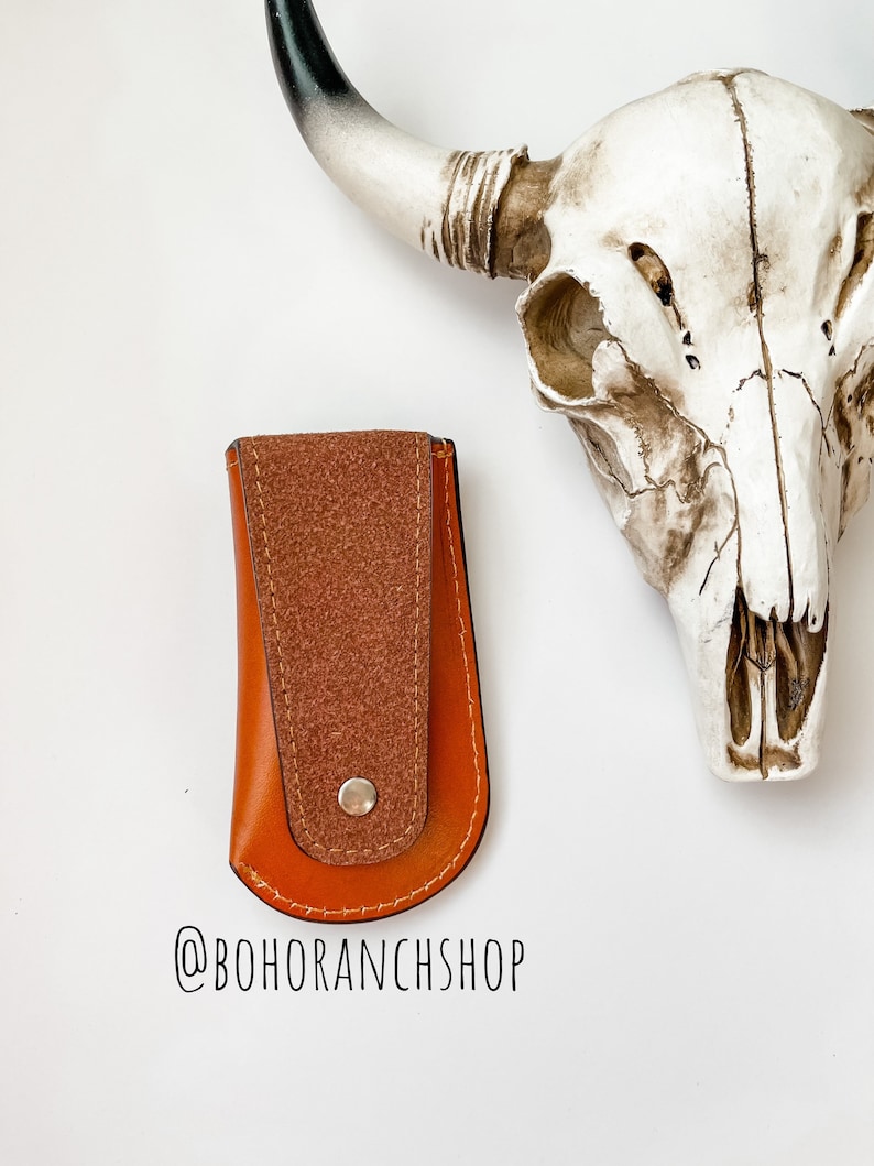 LEATHER POCKET KNIFE Sheath Genuine Leather Case Pocket - Etsy