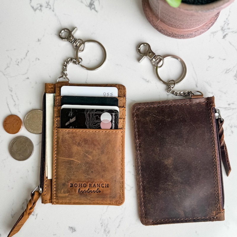 Keychain Wallet - Etsy