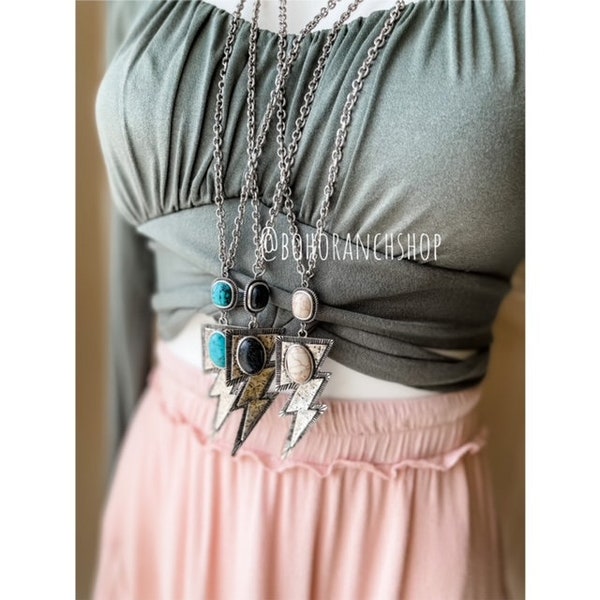 Thunder Necklace - Etsy