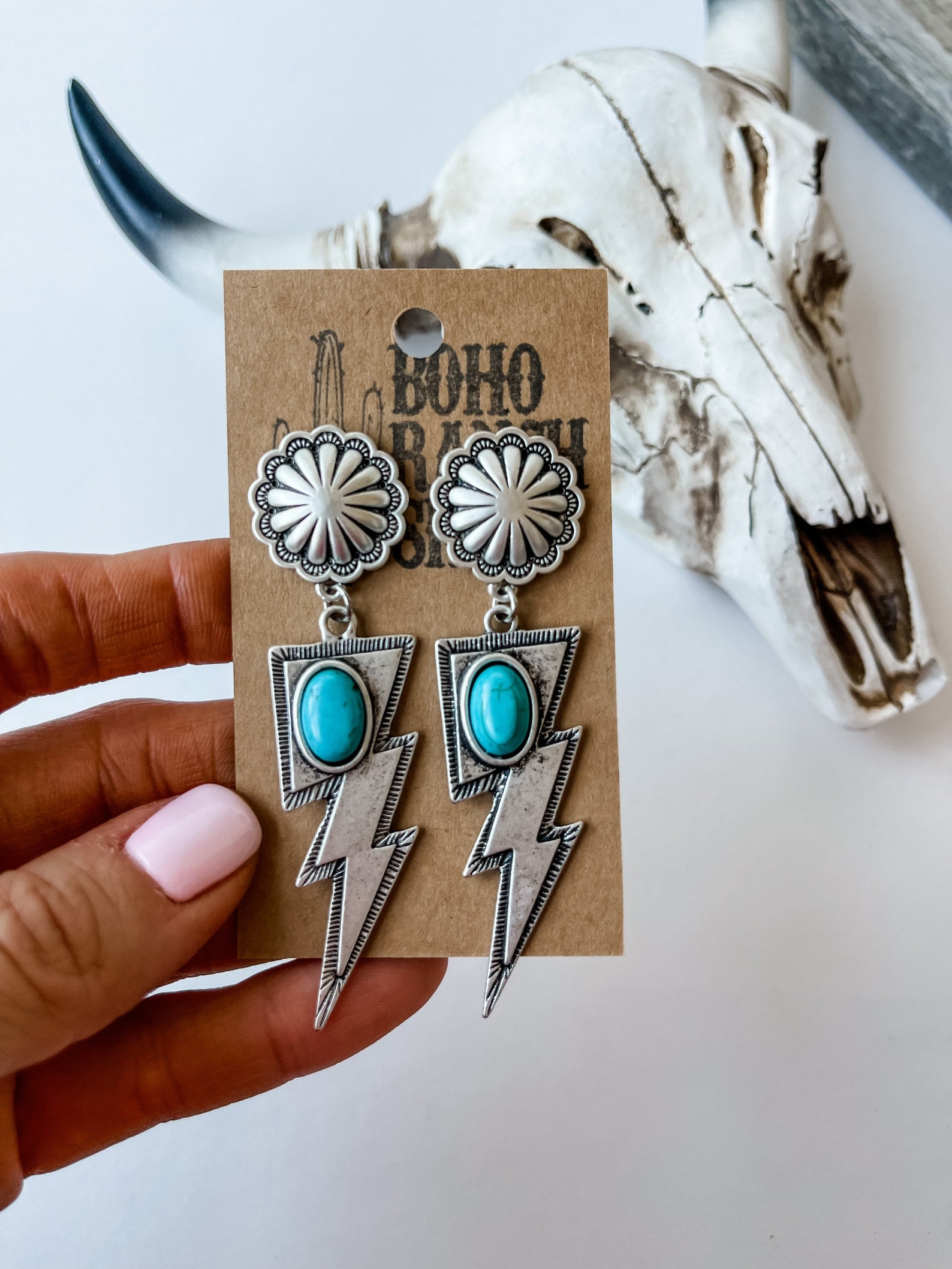 STONE LIGHTNING BOLT Thunder Lightning Bolt With Color Natural - Etsy