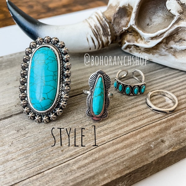 Western Rings - Etsy