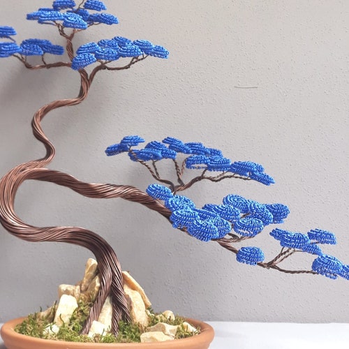 Africian Green Bonsai / Wire Tree / Metal Tree / Aluminum - Etsy