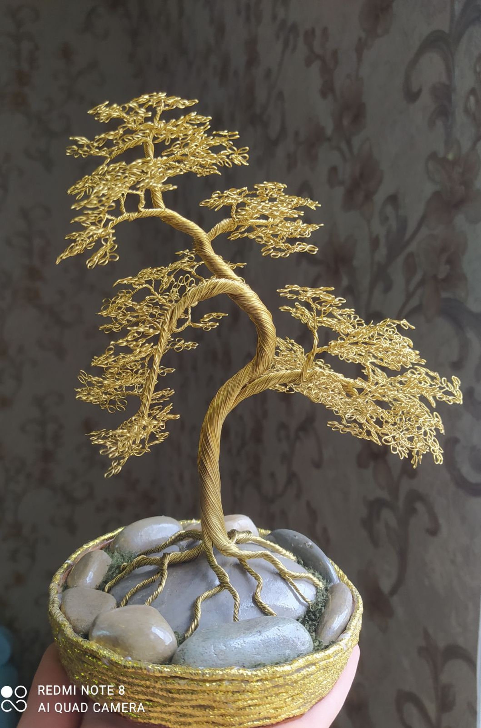 Metal Bonsai Tree / Copper Tree / Metal Bonsai / Bonsai Sculpture ...