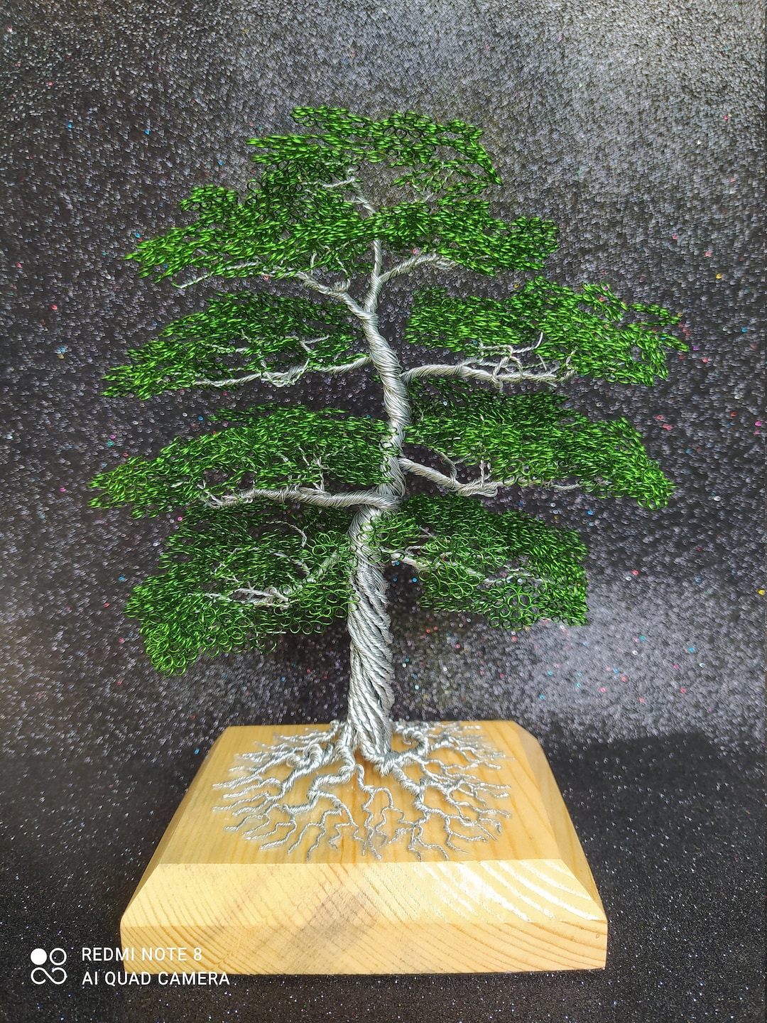 Wire Bonsai Metal Tree Personalized Gift Aluminum Tree Bonsai Sculpture ...