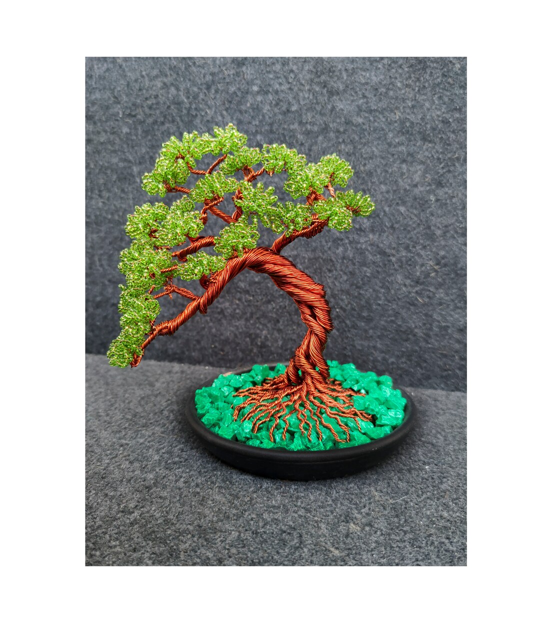Copper Bonsai / Bonsai Sculpture Home Decor / Personalized Gift / Wire ...