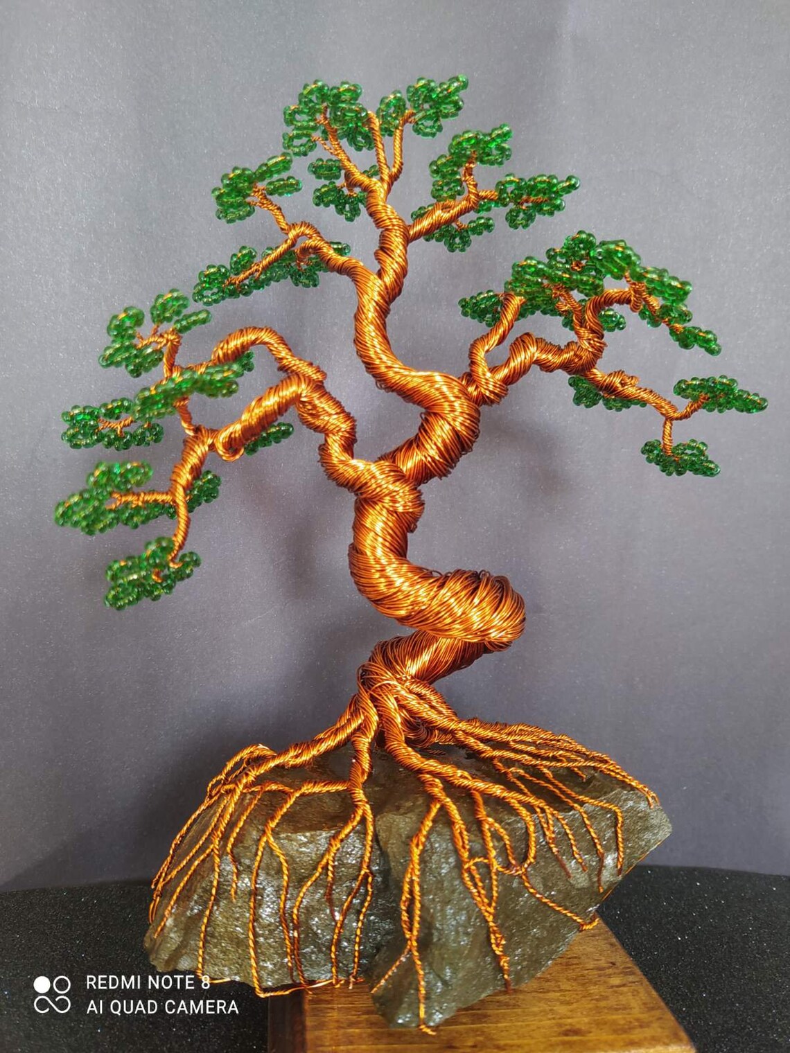 Copper Tree Personalized Gift Bonsai Metal Tree Gift for Him Handmade ...